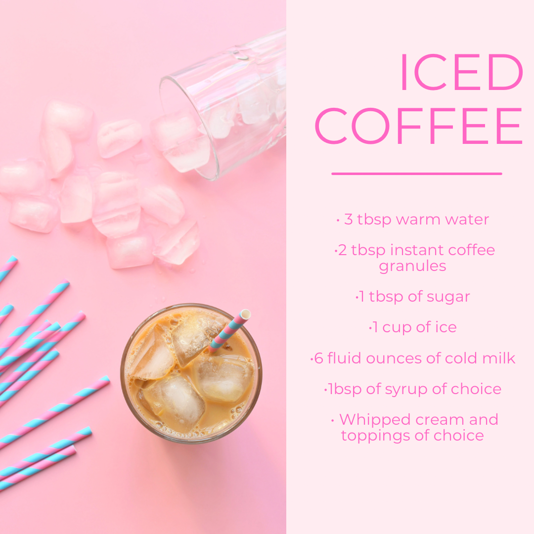 Iced coffee recipe 🧋💖 – The sweetie pamper hamper