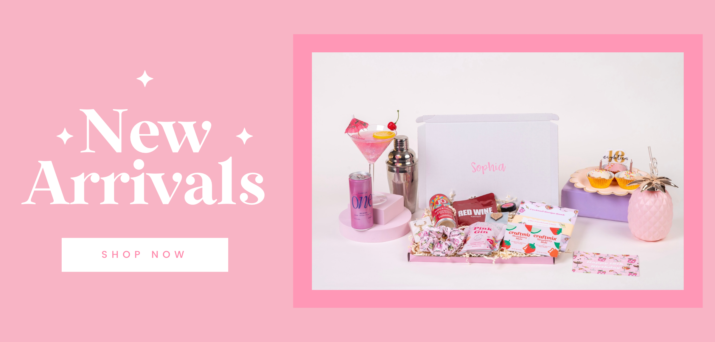 New arrivals – The sweetie pamper hamper